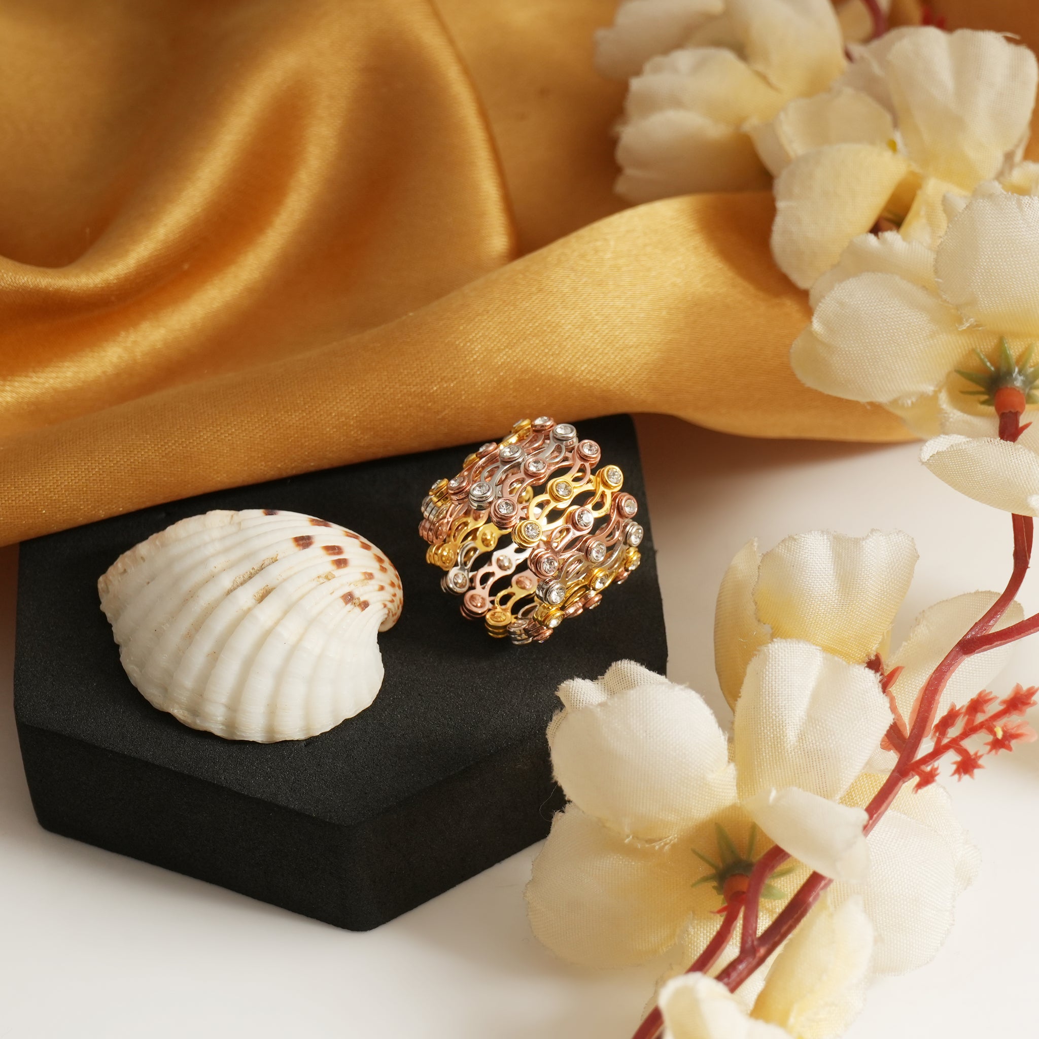 Convertible Sterling Silver Ring for Women | Trishhna